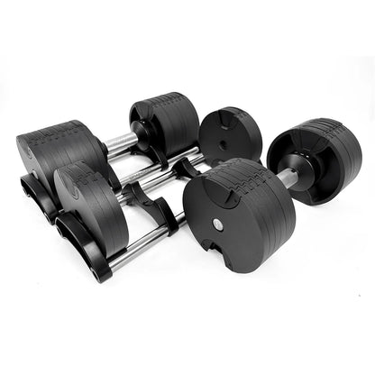 2X Adjustable Dumbbell Set 2.5-40kg Pair of DB Weights For Home Gym ...