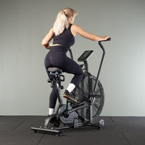 Assault Bike - Fitness Electronic Air Bicycle Home Gym Cycling Machine ...