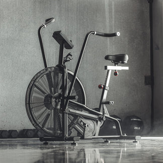 Assault Bike - Fitness Electronic Air Bicycle Home Gym Cycling Machine ...