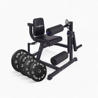 Semi-Commercial Leg Extension & Hamstring Curl Machine Plate Loaded ...