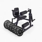 Semi-Commercial Leg Extension & Hamstring Curl Machine Plate Loaded ...