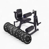 Semi-Commercial Leg Extension & Hamstring Curl Machine Plate Loaded ...