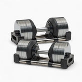 Adjustable Dumbbells Set, 2.5-40kg Changeable Weights Pair Home Gym 24 ...